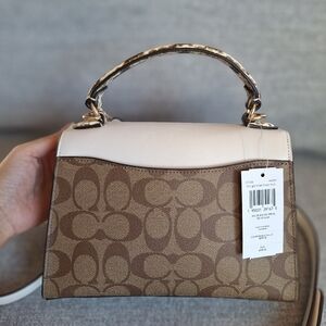 Coach | Bags | Nwt Coach Pepper Satchel In Signature Canvas C325 398 ...